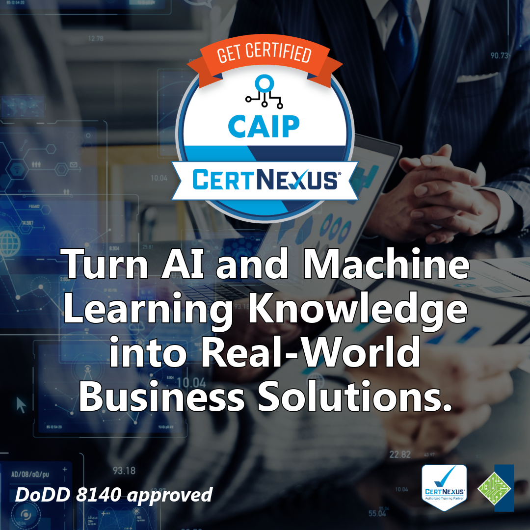 Certified Artificial Intelligence (AI) Practitioner (CAIP)
